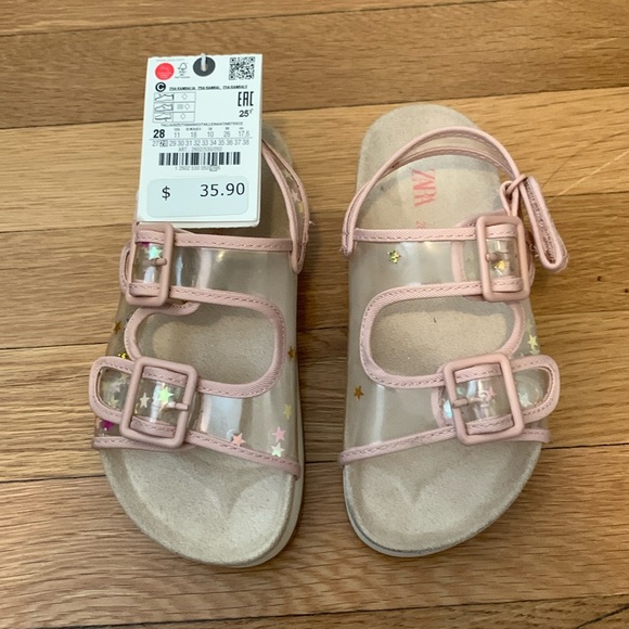 Shoes | Zara Girl Sandals Size 11 | Poshmark